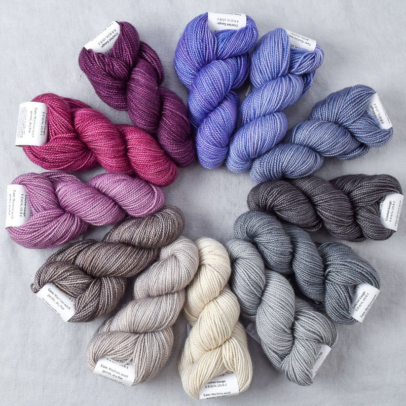 Amethyst Geode - Crown Wools Set – Miss Babs